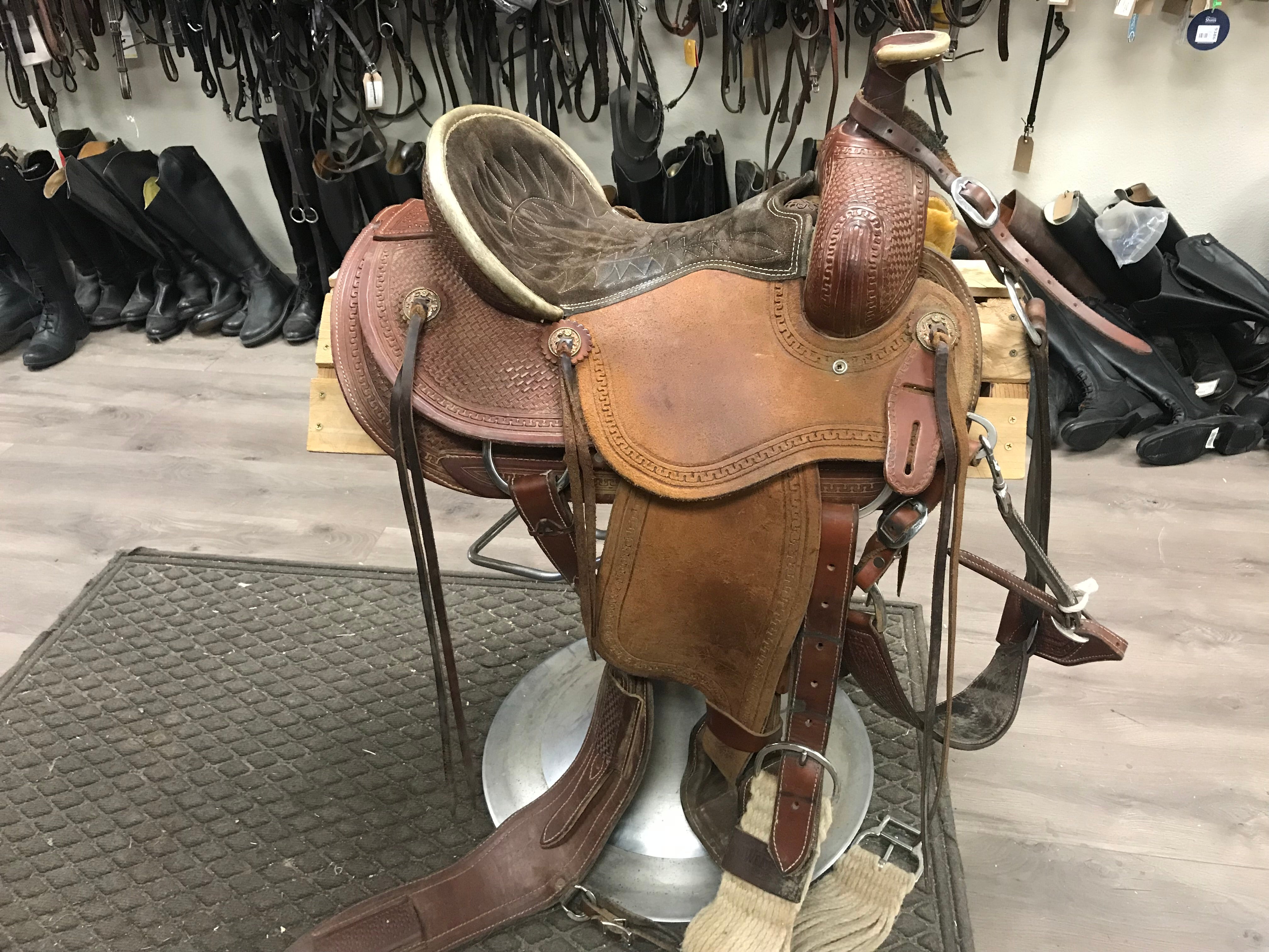 15.5 Corriente Ranch Saddle – The Tack Shack EQ