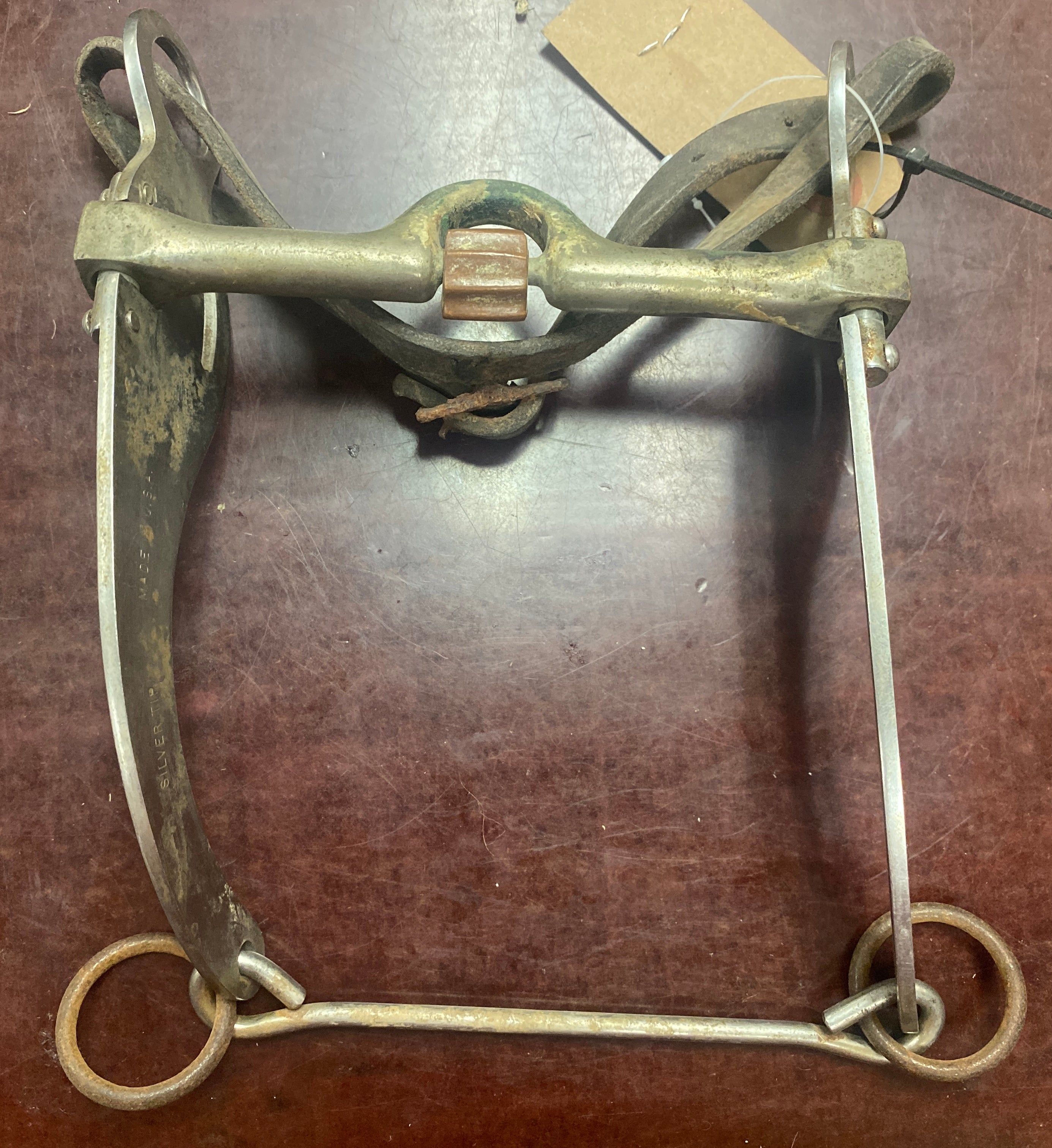 5” Silver Tip Curb Bit with Cricket Roller – The Tack Shack EQ